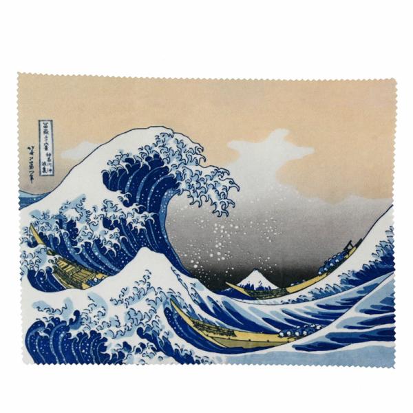 エツミ クリーニングクロス お土産クロス 浮世絵シリーズ 白波 ＜5枚セット＞海外でも人気の浮世絵デザインをプリントした和柄クロス。メガネやスマートフォン、カメラレンズのクリーニングに便利です。コンパクトサイズで持ち運びやすく、日本土産やギ...