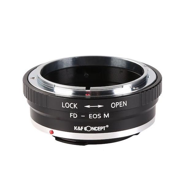 対応レンズマウント：キヤノンFDマウントレンズ対応カメラマウント：EF-Mマウントご使用時にはカメラの「メニュー」-「レンズなしレリーズ」を「ON」にしてください