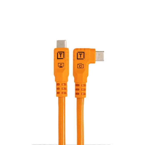 【発売日：2026年05月26日】テザープロ オプティマ 10G USB-C ケーブル ライトアングル（51cm）＜ 主な特徴 ＞・電力供給機能を持たず、データ転送に特化。10Gbpsの高速画像データ転送を実現・ケーブルは薄く柔軟な素材で被...