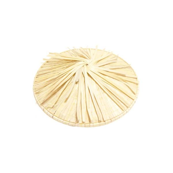 ● サイズ／φ30センチ※ 生産ロットにより、色目に濃淡がございます。お祭り、イベントに人気の角笠。伝統工芸らしい手作りならではの表情が豊かで、商品は伝統行事やお祭りには最適な雰囲気を醸し出してくれます。伝統や趣き、雰囲気を求める方にはオス...