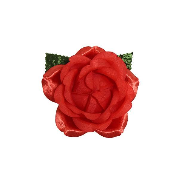 ● 商品名／ニューソフトローズ大・レッド● サイズ／花径6センチ卒園式、入園式、入学式、卒業式の良き日に。おめでとうと共に。ピン、バッヂ、徽章・記章はイベント、セレモニーに。記念・周年パーティー、オープン・式典、セレモニー、学校行事（卒園・...