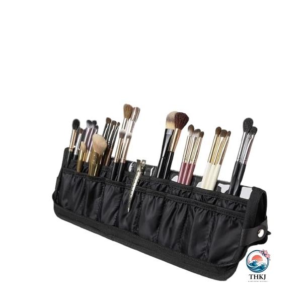 商品の説明                                                メイクブラシだけでなく、他のメイク道具やペンなどの収納にも適しており、より便利な収納を提供します。 スタイリッシュでシンプルなデザイン...