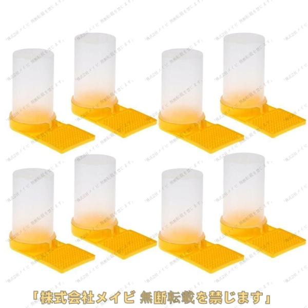 【操作が簡単】水を集めやすく、ミツバチの寿命を延ばすことができる便利な輸出タイプの蜂のツール「ウォーターフィーダー」は、特別な供給ツールで、操作が簡単です。【水を補充できます】半透明で、残水量を確認しやすく、適時補充できる点もポイントです。...