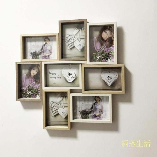 【おしゃれな木製写真立て】天然素材で作られたフォトフレームです 木の持つあたたかい質感で、部屋をやわらな雰囲気にできます  ナチュラルな数種の木材を使用したワンランク上のフォトフレーム モダンインテリアというコンセプトを追求し心地よい大人の...