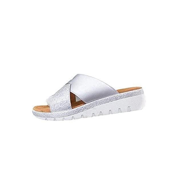 材質：柔らかくて耐久性のある高品質の人工皮革+ PVCで作られています。デザイン：アーチサポートデザインにより，屈曲性があり、足の動きに合わせて、曲がるように設計されて、履き心地抜群。滑り止め：滑り止めのデザイン、通気性、柔軟性、そして臭い...