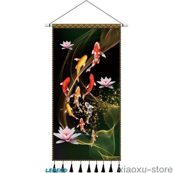 【魅力点】さまざまな花柄や自然の風景、動物をモチーフにした掛軸のタペストリーが、とても雰囲気のある美しいカラーペインティングで表現されています。【素晴らしいギフト】家族、友達、蜂蜜、恋人、休日、誕生日、パーティー、結婚式、クリスマスなどの子...