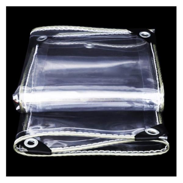 ★高品質の防水シート：厚さ0.4mmまでの高品質の環境に優しいPVC素材、耐摩耗性、耐食性、耐老化性、耐静電気性、耐引裂性、優れた柔軟性、高い透明性と耐久性、折りやすい。★優れた耐水性：表面撥水コーティング、両面防水、排水が速く、水が溜まら...