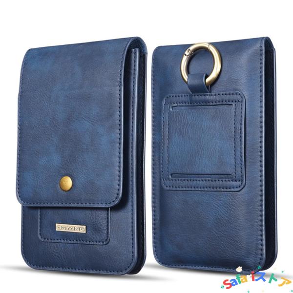 【互換性】ほとんどの携帯電話ポーチケースと互換性がある【用途】スマホ２台を同時持ちしても可能；Lサイズはカード13枚収納可能、Ｓサイズは11枚収納可能【ビジネススタイル】軽量でポータブルで、持ち運びや使用が簡単です。これにより、優れた使用体...