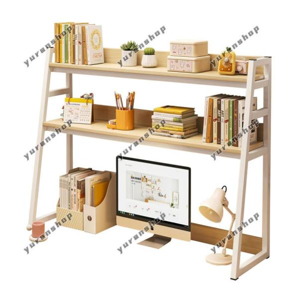 【オシャレで実用的】家に物が多すぎる場合はどうすればよいですか？ そんな悩みをお持ちの方もご安心ください、このデスク収納ラックを使えば、デスクトップスペースを拡張し、置き場所のない散らかったものを簡単に収納できます。シンプルでスタイリッシュ...