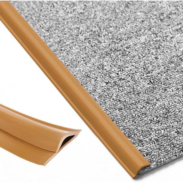 耐久性のあるPVCトランジションストリップ：カーペットエッジトリムは柔らかいPVCで作られています。 幅：35mm。 そしてそれはカーペットの端をよく包むことができ、損傷しにくいです。 出入り口、部屋の出入り口、または2つの不均一な床面が接...