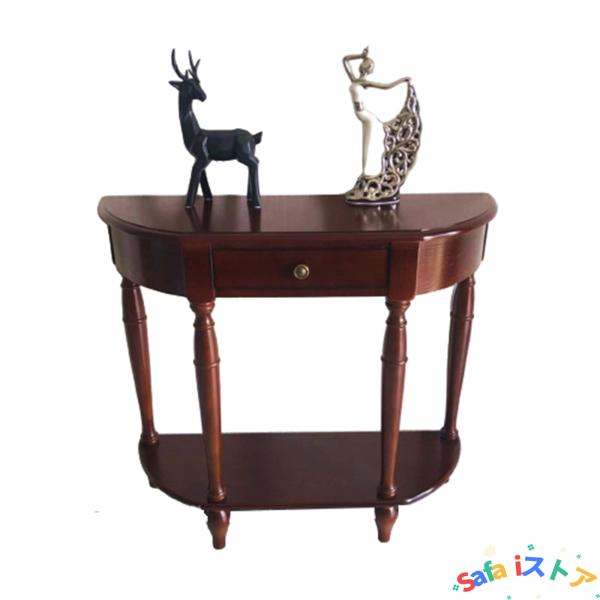 【材質】: 木製, 商品の寸法: 幅×80CM奥行×30CM高さ80CM, 色: 写真が示すように【おしゃれ】: 木目調な見た目、触り心地の良いコンソールテーブル。細長いなテーブルなので、玄関口や、ソファーの後ろに置くと、部屋をおしゃれに変...