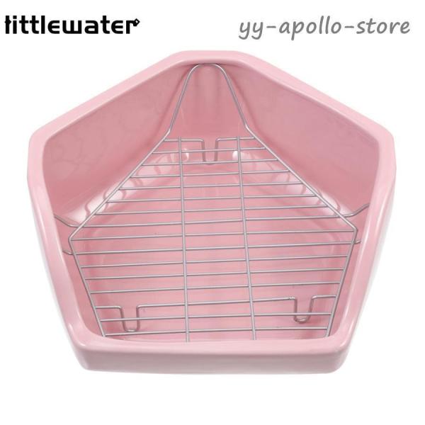 大型ウサギのゴミ箱五角形のウサギのおとりコーナーのトイレのトイレのトイレのトイレの陶磁器の抗のための大きなペットパンのための大きなペットのパン、ガレサ