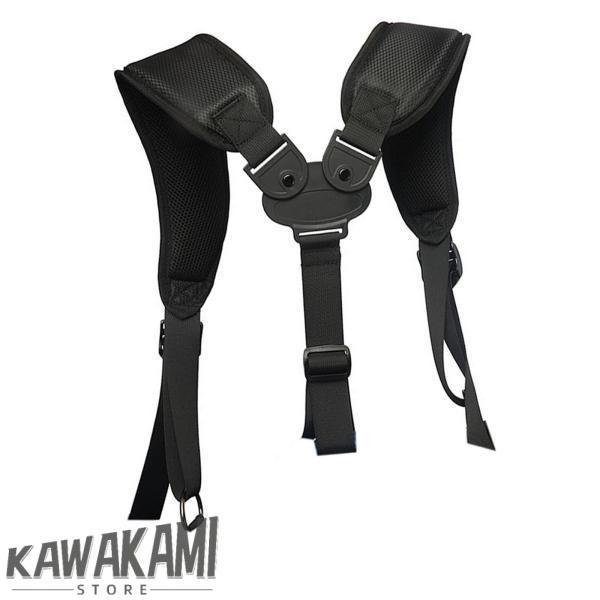 説明:[厚いパッド入りストラップ]:のダブルショルダーストラップには厚い高密度スポンジパッドが付いており.肩をより快適にリラックスできます.[耐久性のある素材]: ストラップ交換用は耐久性のあるナイロン製で.摩耗や破れに強く.防水表面.柔ら...