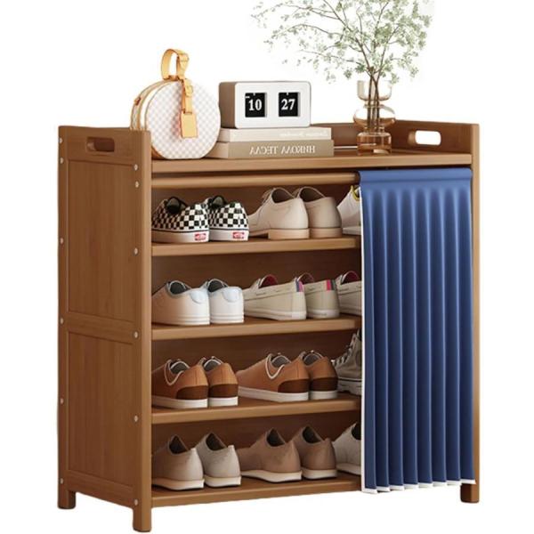 【天然竹製靴棚、健康的な素材選択】品質と健康を組み合わせた体験。軽量で美しく、スペースを取らず、玄関や部屋にシューズラックとして最適です。【大容量収納シューズラック】 限られたスペースの玄関でも、空間を圧迫せずにたくさんの靴を収納できます。...