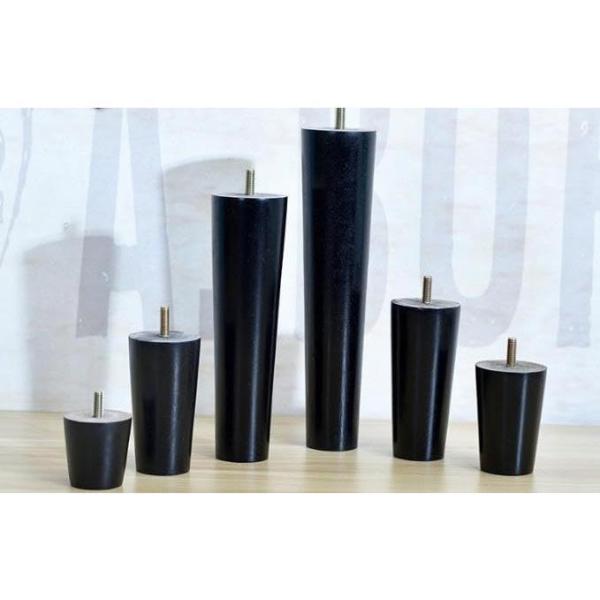 【高級無垢材】：木製家具脚 1本入り、表面研磨、防湿、防虫、耐久性があり、光沢があります。長年の使用にも耐えられます。【強力な耐荷重】：4本脚の耐荷重は約800kgで、ソファやコーヒーテーブル、キャビネットなどの重量のある家庭用家具に非常に...
