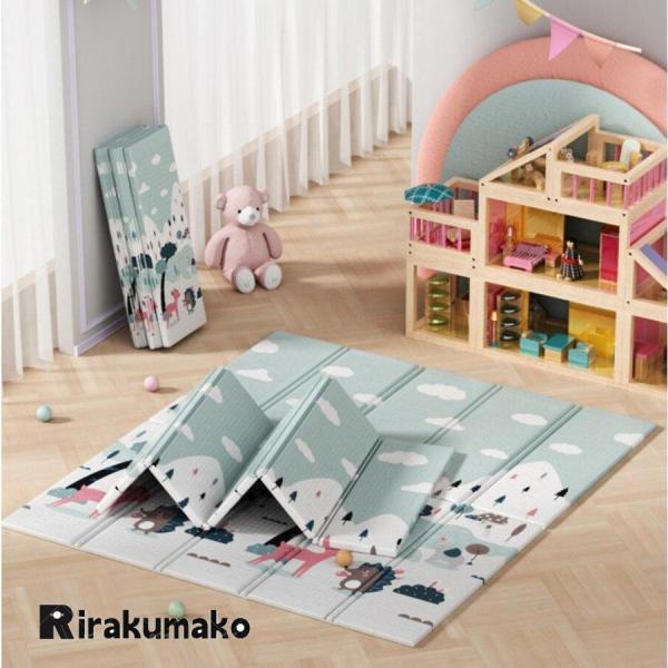 【環境にやさしい素材】高密度なXPE素材が採用され、保温性に優れて、耐久性も抜群。安全無毒でやわらかなベビープレイマットは衝撃を吸収し、肌にも優しく、プロック遊びやハイハイの練習などにもおススメ！赤ちゃんが寝返りしやすく、お母さんも添寝をし...