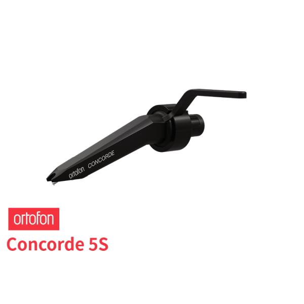 Ortofon Concorde 5S(オルトフォン シェル一体 MMカートリッジ)Concorde 5S（丸針）の特徴接合丸針を使用したエントリーモデル。丸針特有の独特な中音域の厚みが特徴カートリッジやトーンアームのセッティングを極めてシ...
