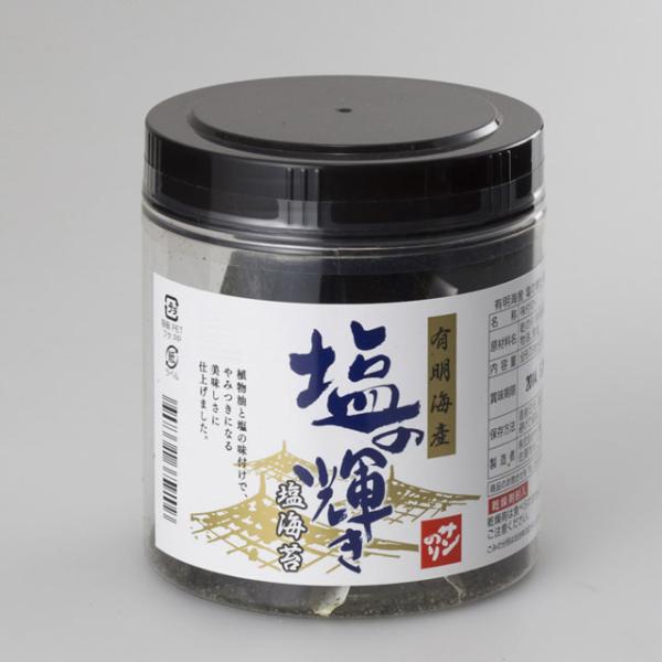 【発売日：2025年10月01日】※ご注文いただいてから商品手配しますので【賞味期限】は常に最新の物をお送り致します。品　　　名：有明海産 塩の輝き【塩海苔】１０切４０枚内　容　量：１０切４０枚 産　　　地：有明海産アレルゲン：無使　用　油...