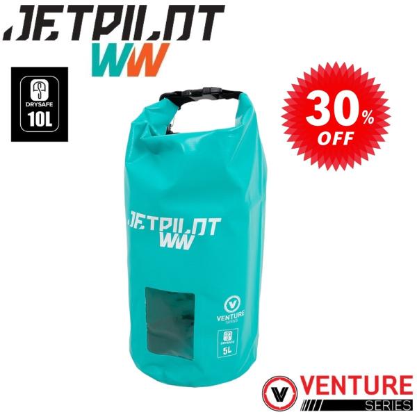 　JETPILOTの防水マリンバッグです。・容量10リットルのお手頃サイズで1人分の荷物や小物入れに最適。・上の口の部分をくるくると巻いてバックルで留める構造なので、出し入れが簡単です。・ショルダーストラップは取り外し可能。肩掛け、手持ちの...