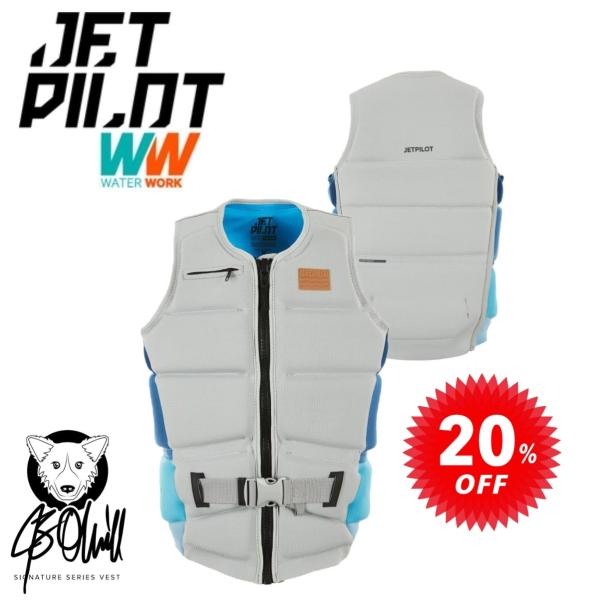 ★★★ JETPILOT 2024 MODEL ★★★2024モデルのメンズライフジャケットです。・ウエイクボード、SUPの操作に最適なベストです。・JBオニール シグニチャーシリーズ。・100% フレックス ライト ウルトラ ネオプレン素...