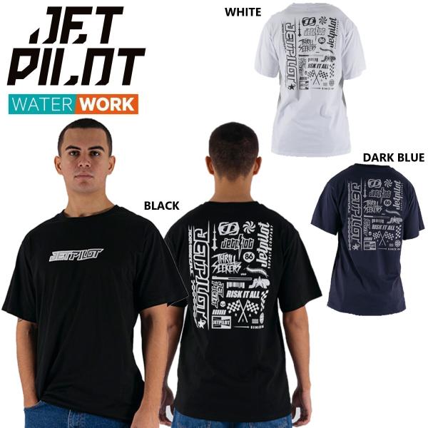 【発売日：2026年02月25日】★★★JETPILOT 2026 MODEL★★★2026年モデルのメンズTシャツです！！・バックプリントの様々なロゴが賑やかなTシャツです。・丈夫で高見えする210gsmコットンジャージー生地100％！・...