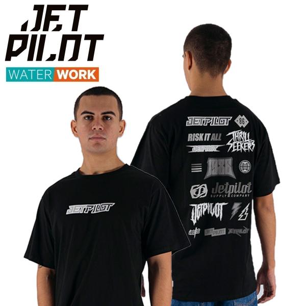 【発売日：2026年02月25日】★★★JETPILOT 2026 MODEL★★★2026年モデルのメンズTシャツです！！・名前の通りたくさんのステッカーのようなロゴがプリントされたTシャツです。・丈夫で高見えする210gsmコットンジャ...