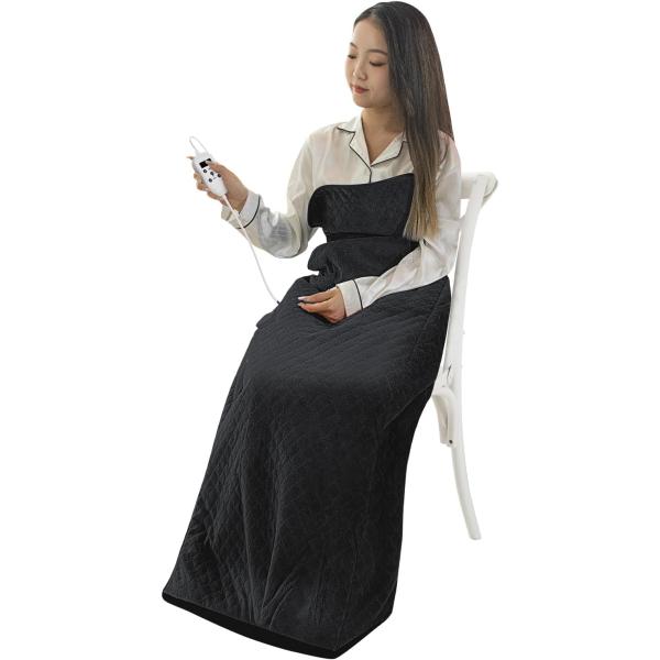 電気足温器 ポータブル フットウォーマー ウェアラブルこたつヒーター 速暖 PSE取得済み 省エネ・節電 7段階温度調節 8段階タイマー設定 過熱保護 漏電保護 自然発火防止 水洗い可能 ウォークアラウンドデザイン 冬の寒さ対策 ソファでの...