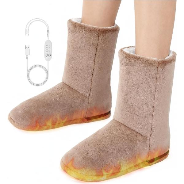 足入れタイプ コードレス 自由に歩ける  電気足温器 即暖 ホット脚温器 足元ヒーター フットヒーター a-B0FNX6BFG9 usb 充電式 無線式 ヒータースリッパ 加熱スリッパ 温度調節機能 省エネ 洗濯可能 フットウォーマー US...
