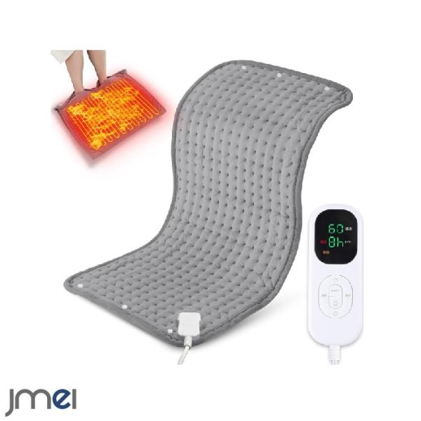 電気足温器 2in1フットウォーマー 両面発熱 日本製ヒーター 足温器 8段階温度調節 6段階タイマー 電気ホットマット 睡眠モード搭載 A-B0FRSG1DNJ ダニ退治 洗濯可能 55*48cm 男女兼用 暖房器具 冷え対策 PSE認証...