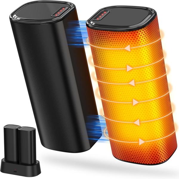 充電式カイロ ハンドウォーマー 2個セット 10000mAh モバイルバッテリー  A-B0DHGQ8DVF 充電式カイロ モバイルバッテリー 長時間 10000mAh 軽い 急速 軽い カイロ 繰り返し 充電式 大容量 タイプCケーブル ...