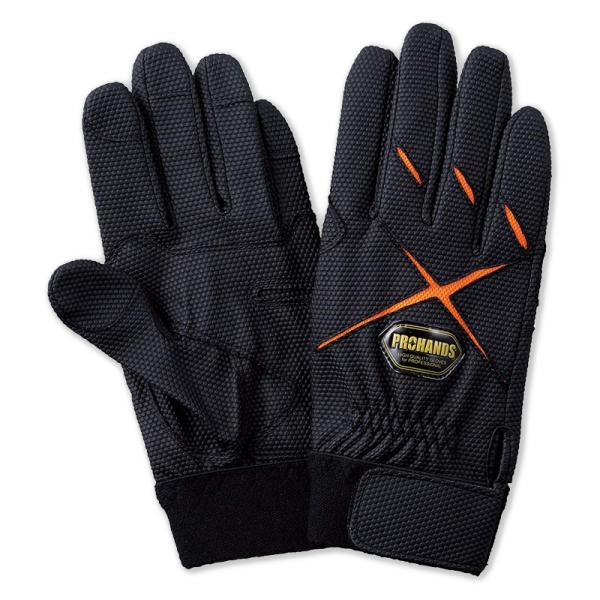 手の甲に伸縮性・速乾性に優れたハンズドライニットを採用したクロスカットによりしっかりとした装着間と、通気性を両立させました。手の平強と指先強で耐久性倍増。軽作業から現場までオールマイティに活躍します。素材：合成皮革厚み：0.6mmサイズ：M...