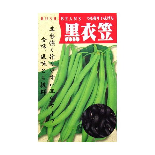 つる性で、草丈が2m以上に伸びる極早生種。莢は長さ約12cmの小莢で、曲がりがほとんどなく、莢のそろいがよい。莢は鮮緑色の丸莢で、若莢にはスジがなく、やわらかくて食味がよい。耐暑性と草勢が強く、分枝が多くて豊産。種子はツヤのある黒色。 ■容...