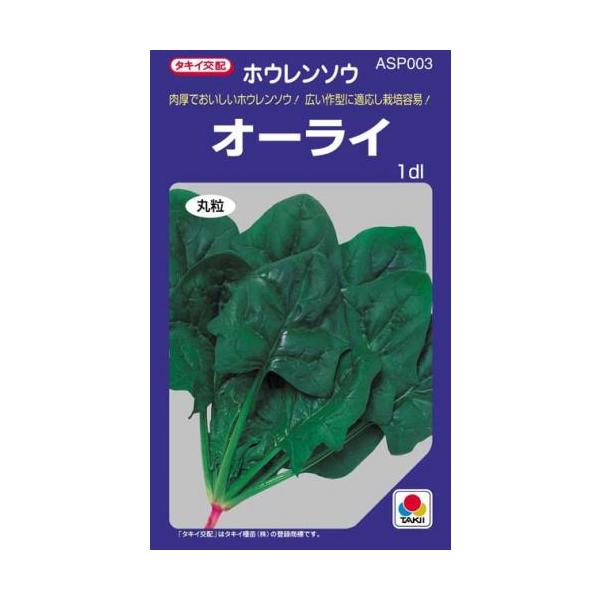 草勢旺盛で、べと病などの病害に強く、栽培容易な丸粒の交配種。草姿は立性で、株張りと株ぞろいにすぐれ、葉は濃緑の広葉で葉肉厚く、2〜4段に浅く切れ込みがある。根際の色付きもよくて、市場好みの形状で食味にすぐれた商品性の高い良質・増収種。抽苔は...