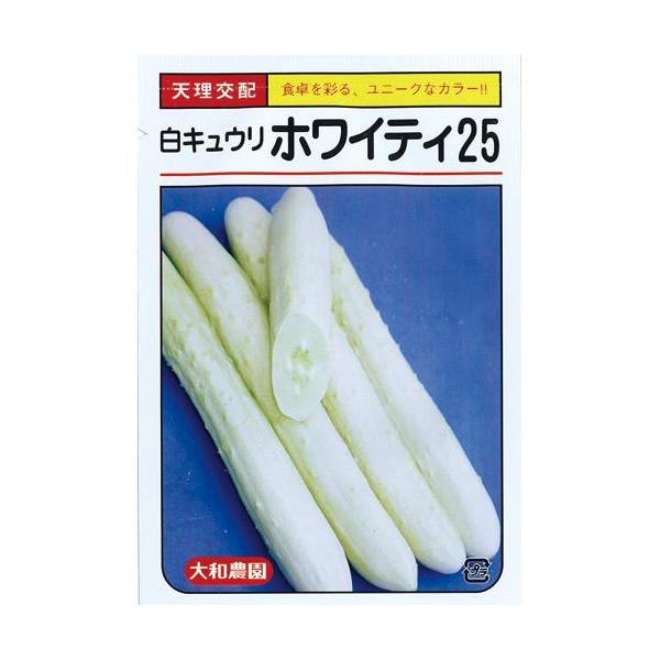 果実の長さは25ｃｍ前後、果皮・イボともに淡白緑色のユニークな外観の白キュウリ。肉質は歯切れよく、クセの無い食味で生食用だけでなく、漬物や炒め物など加熱調理にもよく、用途が広い。葉は大きく、草勢は強いが側枝の発生は中程度。主枝、側枝の発生は...