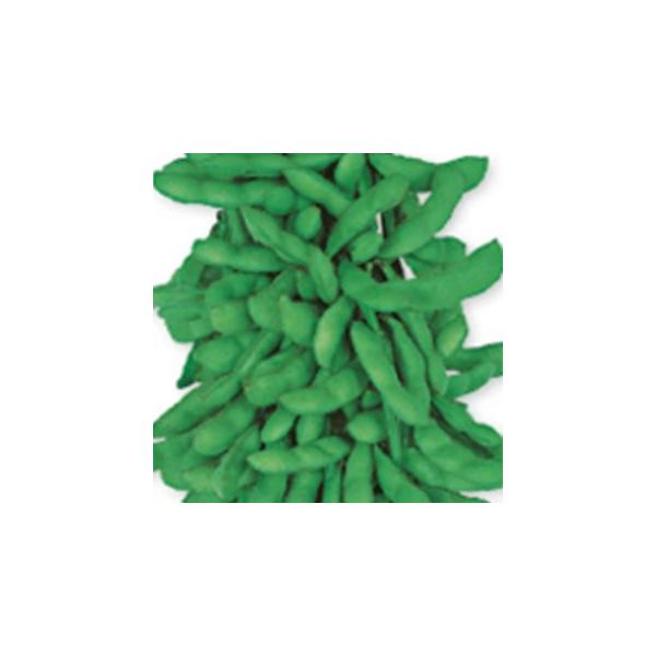 香り、食味がきわめてよい茶毛の極早生茶豆です。濃緑色の大莢で、3粒莢がたくさんとれます。　本来はプロ生産者のハウス、トンネル栽培用ですが、家庭菜園の露地の早まきにも適します。