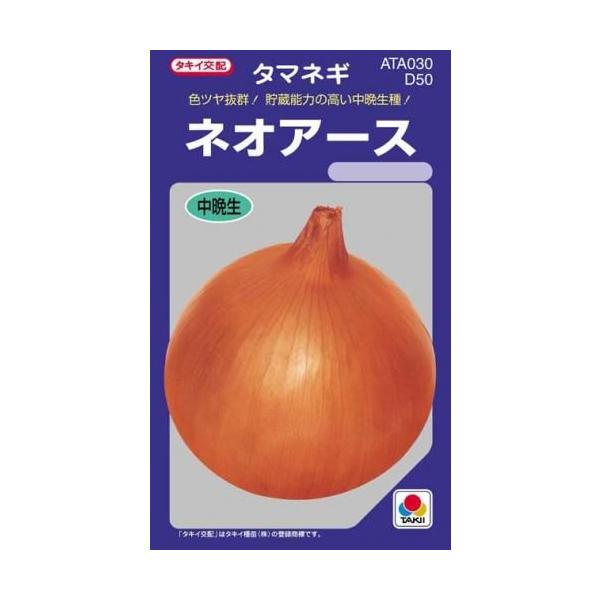 豊円球で皮の色ツヤにすぐれる!甲高豊円球でそろい・しまり良好。厚皮密着で特に皮色が濃く、テリ・ツヤにすぐれ、従来品種と比べても一段と美しく市場性が高い。強勢で作りやすい中晩生貯蔵種!熟期は貯蔵種としては早めにとれる中晩生種で、6月上中旬収穫...