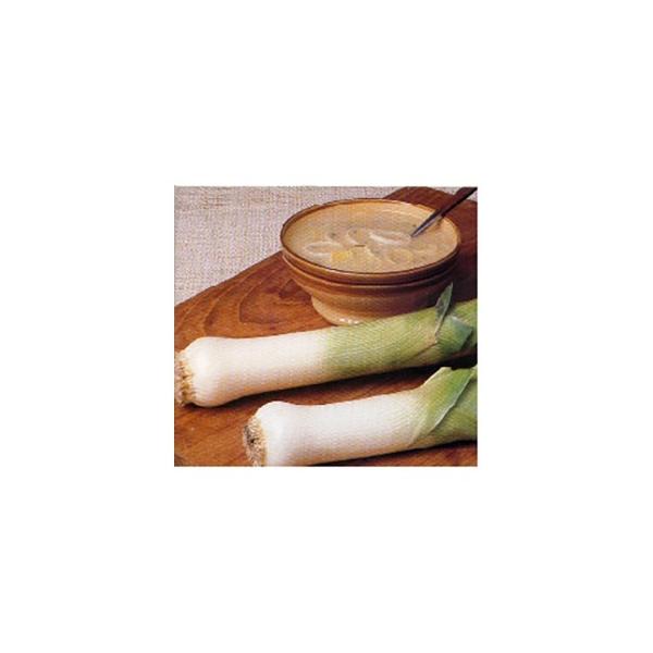 リーキ、西洋ネギ、ニラネギ、西洋ニラネギ、ポワロねぎ、ポロねぎとも呼ばれる。ネギの仲間だが白ネギほど特有の刺激はなく、柔らかな香りで、スープやシチューなどに利用する。