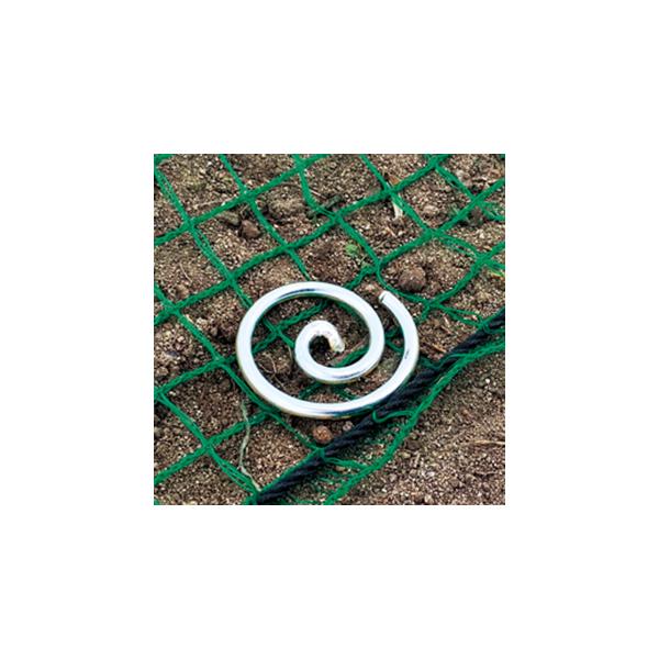 ネット固定用杭です。防獣ネットのめくれ防止に利用できます。ハンマーで打ち込み可能です。　　　仕様　　長さ：約20ｃｍ　重量：0.63kg　　　　材質　　材質：スチール　　原産国　　　　※必ずパッケージの使用方法をご確認の上使用いただきますよ...