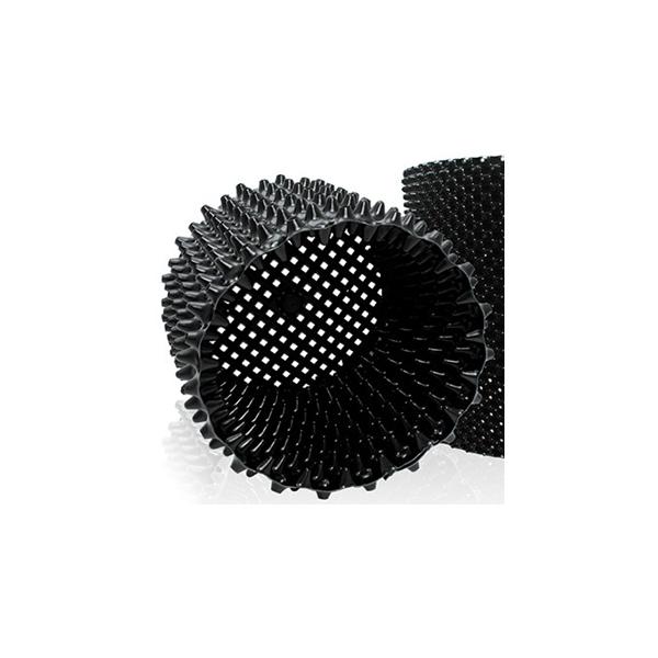 内側の突起が植物の根を外側の孔へ誘導し、突起から外側に出た根は空気剪定(根切り)される為多数の細根を発生させ、健康な根に育成させます。突起の穴により水はけが非常に良く空気も取り込みやすい為、根腐れの防止に効果的。 合わせて水分量の調節などが...