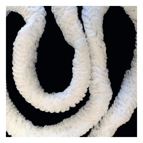 ＜商品について＞直径：約４ｃｍ長さ ：１ｍ原料：ポリプロピレン（PP）色　：白比表面積：2.8m?/m＜使い方＞生物ろ過槽に入れる場合は、エアレーションで酸素を与えることで硝化が進みます。ネット等に入れると、より一層出し入れしやすくなります...