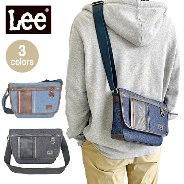 性別・世代を問わず人気のブランド「リー」から、デニム×合皮「symbole」シリーズ新登場。かっこよく持てるかぶせショルダーバッグ。お洒落で機能的、必要な荷物が収納出来るサイズ。使いやすいポケットも充実、お散歩や、お買い物にも便利です。サイ...