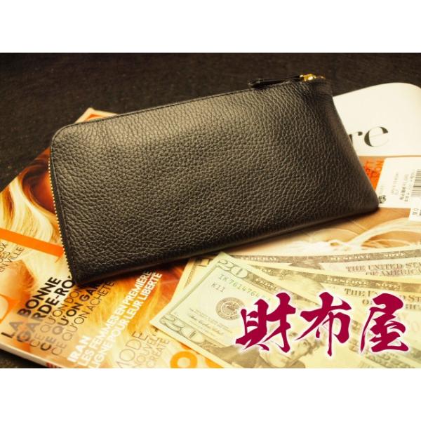 ■形状に付いてレジさっと 店主一押しのこの形、エル型にファスナーが開いてファスナーを開けるという一つの動作で、コインもお札も取り出せます。小銭入れがガバット大きく開くので小銭を見でおいながら取り出せます。薄さ１８ミリなのにたくさんのコインも...