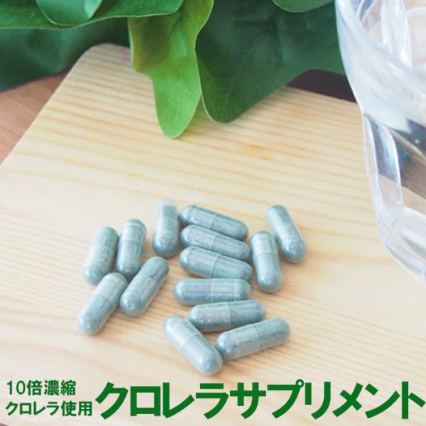 クロロフィルサプリメント45粒 1粒200mgのクロロフィル ニオイ対策 消臭 サプリ エチケット 銅クロロフィリンナトリウム 葉緑素原材料：クロレラ10倍濃縮末(中国)／HPMC　原産国：日本　栄養成分表示（1粒500mgあたり） エネル...