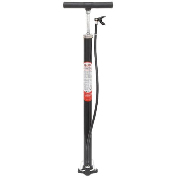 ・英式バルブ専用スチールフロアポンプ・フットペダルは折りたたむことが可能で収納に便利・SG（製品安全協会）規格対応■ブランド：PALMY■高さ：635mm■ホース長：560mm■最大空気圧：145psi/1000kPa■対応バルブ：英式※こ...