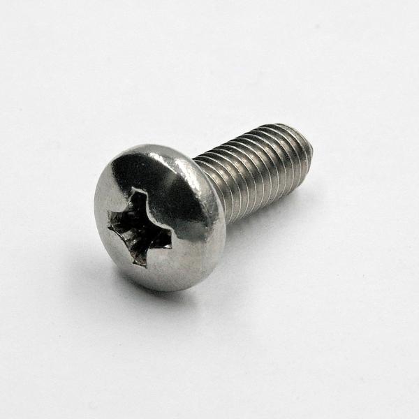 インチねじ 十字穴付なべ小ねじ #6-32 x 3/4 ステンレスA2 1本