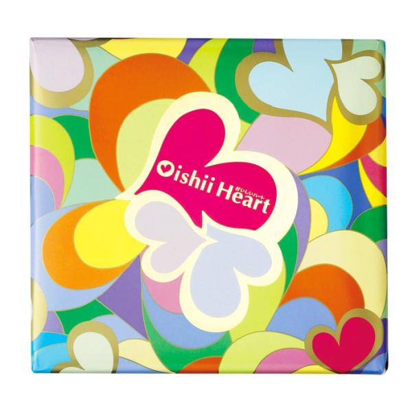 ストロベリー、ココア、ボンゴレ、ペペロン、ペパマヨ、チリハートのかたち、ひと口サイズのおせんべい、ソフトでサクサクの生地、六つの風味がお楽しみいただけます。