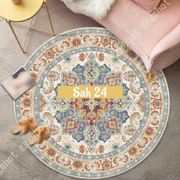 ◆全体の厚さは約6-7mmです。 ◆材質：（表）ポリエステル ／ 裏面：不織布(滑り止め加工)  で優美に、そして、華やかな、で豪華、エレガントタイプのペルシャデザインです。 お部屋を華やかに彩りますので、トレンドのヴィンテージ系から西海岸...