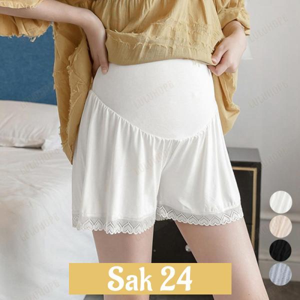 素材：ポリエステル70%+綿30%カラー：ブラック/ホワイト/ベージュ/グレーサイズ：ワンサイズ（XL）着丈:約37cm 前股上:13cm+リブ部分23cm 後股上:34cm 股下:約6.5cm ウエスト(ゴム仕様):約46-144cm(調...