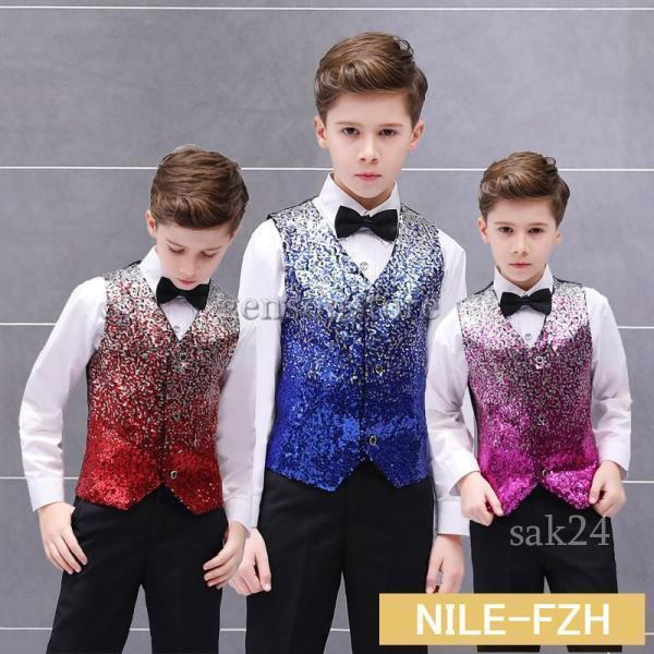 素材 :ポリエステル内容品：ベスト単品詳細サイズ(cm) :着丈/バスト/肩幅cm120  41 72 26130  43 76 28140  45 80 30150  47 85 32160  50 90 34※機械による生産過程におきま...