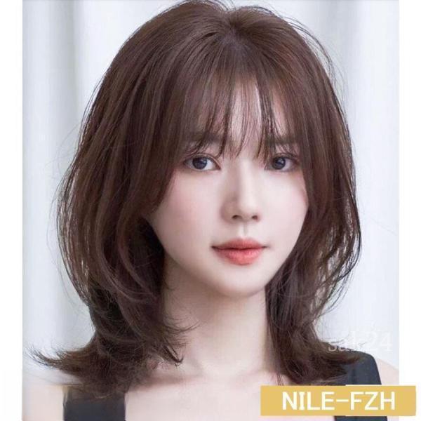 【商品状態】新品未使用【商品内容】100%人毛ウィッグ、専用ネット（無料付き）【サイズ-CM】フリーサイズ  【商品特徴】人毛感覚の自然な髪質、軽量、長時間被っても疲れないフルウィッグです。100%人毛を使用しますから、光沢・手触り・質感が...